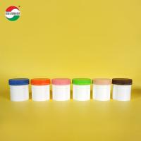 China Food Grade HDPE Plastic Bottle Recyclable Supplement Containers Custom Logo Print For Vitamin Tablets Capsules Packaging for sale