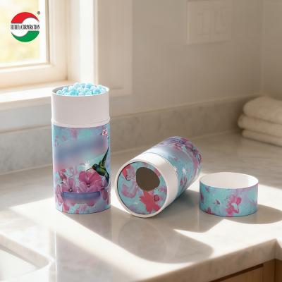 China Eco-Friendly Recycled Materials Aseptic Storage Kraft Paper Tube for Laboratory and Cosmetic Use for sale