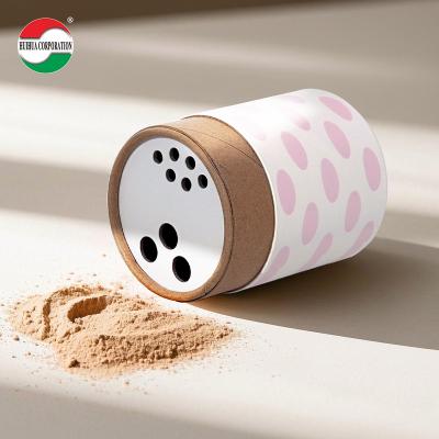 China Eco Friendly Kraft Paper Tube Packaging with Customized Size and High Compressive Strength for Sprinkle Products for sale