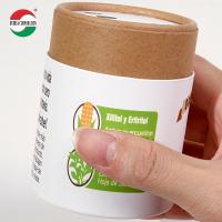 China Custom Kraft Paper Tube Packaging for Seasonal Use with Minimum Order Quantity 5000 Pieces for sale