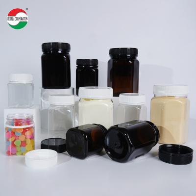 China Clear Pet Jars for Honey Storage with Strong Sealing and Fast Delivery Options for sale