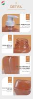 China Clear Pet Jars Food Grade and BPA Free Transparent Plastic Jars for Personal Care Packaging for sale
