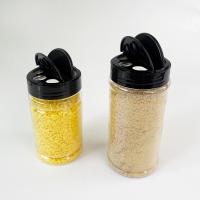 China Clear Plastic PET Seasoning Shaker Storage Jars with Black Screw Top Kitchen Accessories 100ml 170ml 250ml 400ml spice bottle for sale