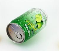 China 340ml Transparent PET Beverage Cans with Aluminum Easy-Open Lid - 57mm Diameter, 117mm Height for Soda and Juice Packaging for sale