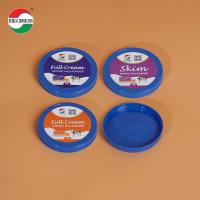 China Custom Color PP Cap with Personalized Logo for Milk Powder Food Jar for sale