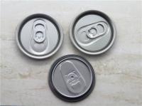 China 83.3mm Aluminum Easy Open Lid 307# for Beverage Cans - 0.21-0.23mm Thickness Food Grade EOE for sale