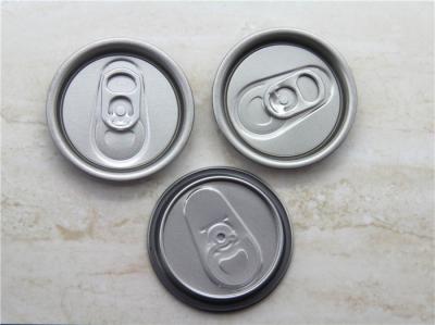 China 83.3mm Aluminum Easy Open Lid 307# for Beverage Cans - 0.21-0.23mm Thickness Food Grade EOE for sale