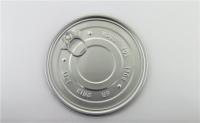 China 83.3mm Aluminum Easy Open Lid 307# for Beverage Cans - 0.21-0.23mm Thickness Food Grade EOE for sale