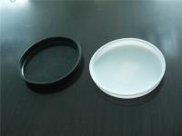 China 83mm Food Grade PP Lid for Paper Tubes - 6.6g Weight, Black/White Colors, Custom Sizes 63-99mm for sale
