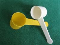 China White PP Plastic Milk Powder Spoon 4g Capacity 27mm Diameter - Food Grade Material with Custom Colors for sale