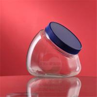 China PET Clear Candy Jar 500ml with 115mm Wide Mouth - Food Grade Airtight Container for sale
