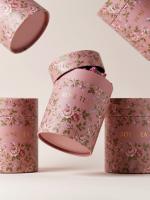 China Custom Logo Food Grade Round Kraft Paper Tube Gift Boxes Cylindrical Paper Cans for Matcha Tool Set Tea Storage for sale