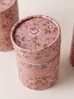 China Custom Logo Food Grade Round Kraft Paper Tube Gift Boxes Cylindrical Paper Cans for Matcha Tool Set Tea Storage for sale