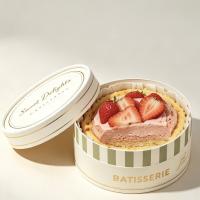 China Eco-friendly Custom Color Craft Paper Tube Box for Bakery Cake & Pastry Packaging for sale