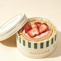 China Eco-friendly Custom Color Craft Paper Tube Box for Bakery Cake & Pastry Packaging for sale