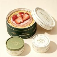 China Eco-friendly Custom Color Craft Paper Tube Box for Bakery Cake & Pastry Packaging for sale