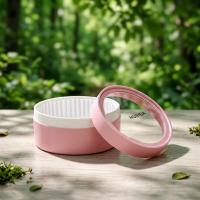 China High Temperature Resistance Food Grade Paper Tube Packaging Custom Canister with Window for Cake Cookies for sale