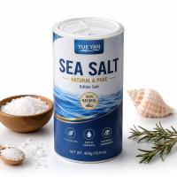China 450g Sea Salt Powder Paper Tube Packaging Seasoning Spice Cardboard Canister Cans for sale
