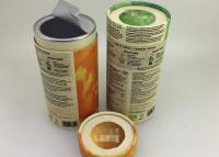 China CMYK Printed Airtight Paper Tubes with Foil Lid for Matcha Packaging - 20-25 Day Lead Time for sale