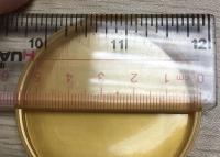 China Durable Plastic Container Lid For Soda Can / Round Plastic Tube Covers for sale