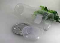 China 1050ml Clear PET Easy Open Jar with Aluminium Lid for Seaweed Food Grade for sale