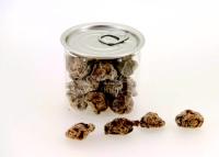 China 80ml Small Easy Open Clear Pet Jars For Preserved Fruit Packaging 53x53mm for sale
