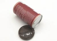 China Food Grade Airtight Paper Cans Packaging / Empty Round Paper Tube for sale