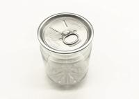 China 206# Aluminum Energy Drink Beverage Can Lid , Plastic Jar Easy Open Cap for sale