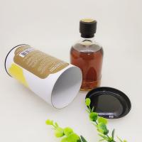 China Recycled Bottle Wine Tube Box 83mm Inner Diameter Cardboard Tube Packaging Eco Friendly for sale