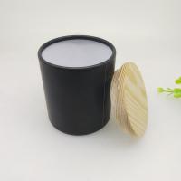 China Hot Stamping Paper Composite Can with Cork Lid 73mm x 100mm DIY Gift Box for sale