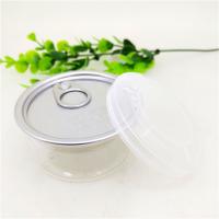China 100ml Leaves Easy Open Cans , Childproof Lid Food Jars With Embossing Logo for sale