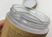 China SGS Certified 200ml PET Jar with Screw Cap and Paper Lid for Cosmetics and Food Packaging for sale