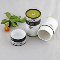 China Biodegradable Matt Lamination Paper Tube Tea Packaging Gift Box 100mm Diameter for sale