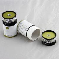China Biodegradable Matt Lamination Paper Tube Tea Packaging Gift Box 100mm Diameter for sale