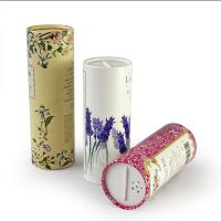 China Gold Stamping Paper Tube Packaging for Powder Spice with Sieve Cover 48mm 65mm for sale