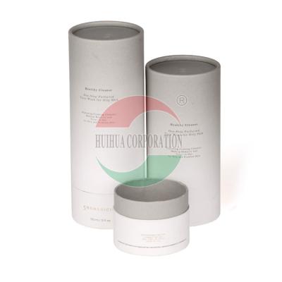 China Round Cosmetic Paper Tube Packaging for Skin Care Essential Oils 5000pcs MOQ for sale