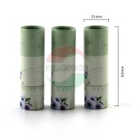 China Biodegradable Kraft Paper Lip Balm Tube With CMYK Printing Offset for sale