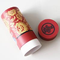 China Lightweight Round Cardboard Storage Cylinder Tubes Food Packaging Paper Tea Cans 50mm Diameter for sale