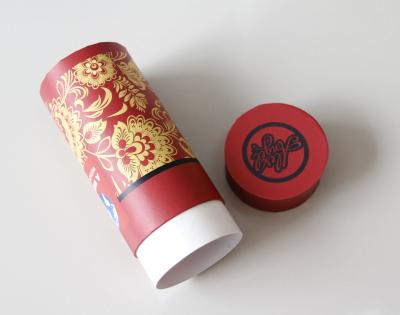 China Custom Red Kraft Paper Tube Gift Box with ISO SGS FDA QS Certification 100mm Diameter for sale