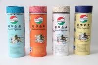 China Cylinder Cardboard Paper Cans Packaging with Custom Logo Printing for sale