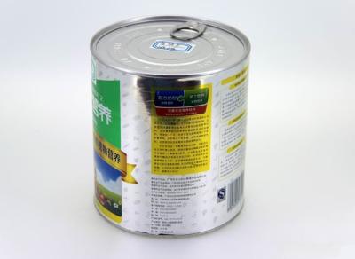 China Circular Tin Plate Food Cans 73-127mm Diameter 0.23mm Thickness Empty Metal Canisters for sale