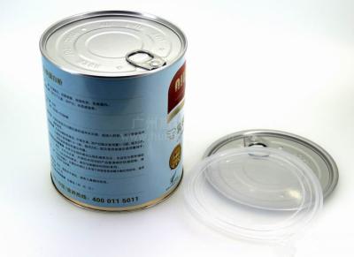 China 83mm Air Proof Food Tin Plate Cans - Metal Chocolate Tins with 0.23mm Thickness Aluminum Coating for sale