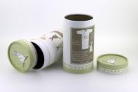 China Food Grade Cardboard Paper Cans Packaging for Baby Clothes Gifts 46mm to 225mm Diameter for sale