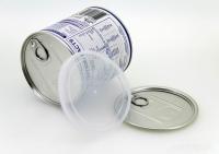 China Iron Bottom Empty Tin Cans 73-127mm Diameter with Aluminum Lids for Food Packaging for sale