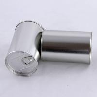 China Straight round tin Plate cans / canisters for cooked food / drink / fruit for sale