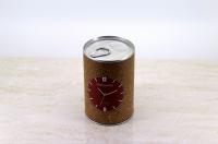 China Flexible Kraft Paper Cans Packaging with Metal Lids for T-Shirt and Gift 40mm-225mm for sale