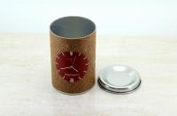 China Flexible Kraft Paper Cans Packaging with Metal Lids for T-Shirt and Gift 40mm-225mm for sale