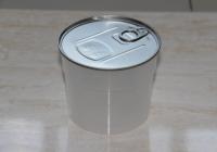 China Water Resistant PP Can with Transparent PET Plastic Cap 450ml - 99mm Diameter Food Grade BPA-Free Container for sale
