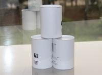 China Fashional White Gloss lamination  Paper Cans Packaging with PPLids for Cup and Bowl Packaging for sale