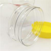 China 10oz Food Grade PET Clear Plastic Cylinder Bottle 70mm Diameter 95mm Height for sale